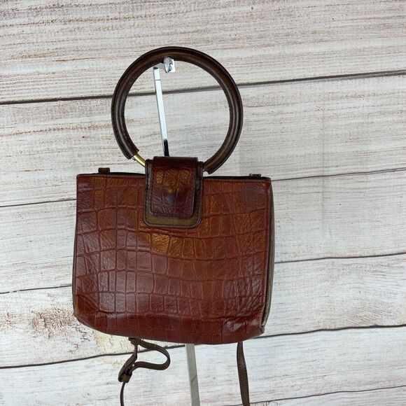 HOBO | Bags | Hobo International Heidi Small Crossbody Brown Alligator ...